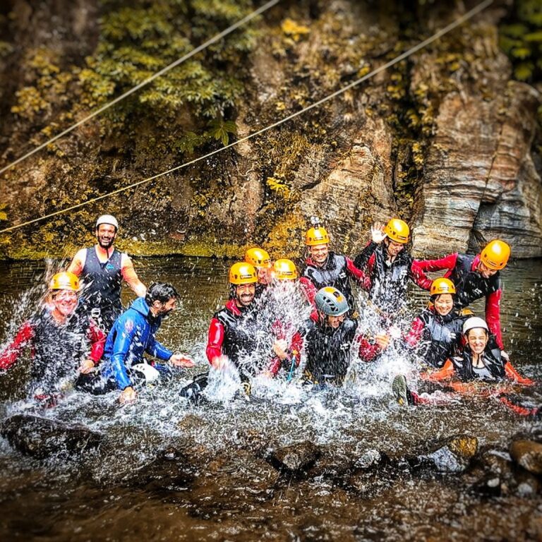 Canyoning at Salto do Cabrito - @AZORES